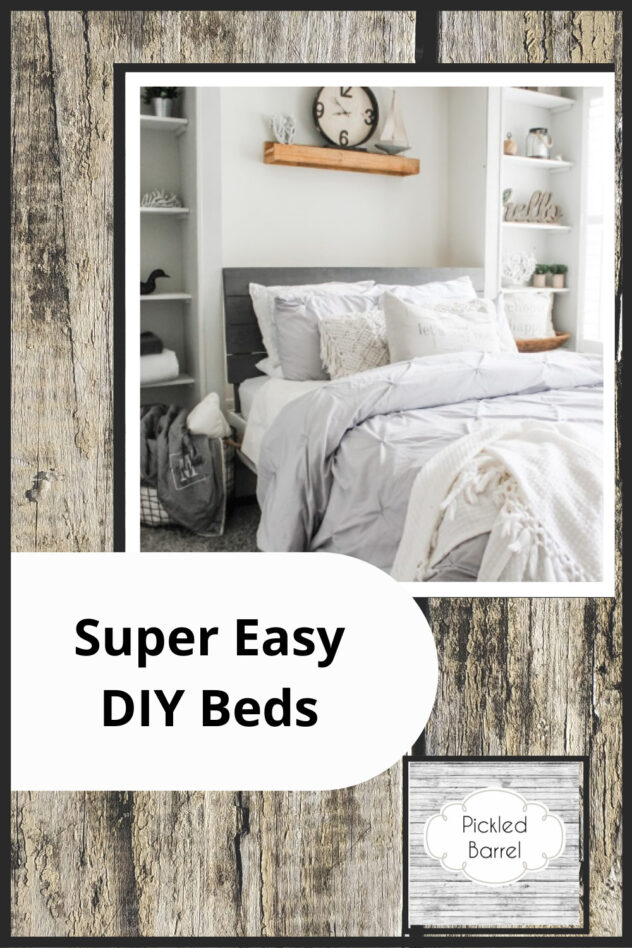 Easy DIY Beds: Easy DIY Projects - DIY - Pickledbarrel.com